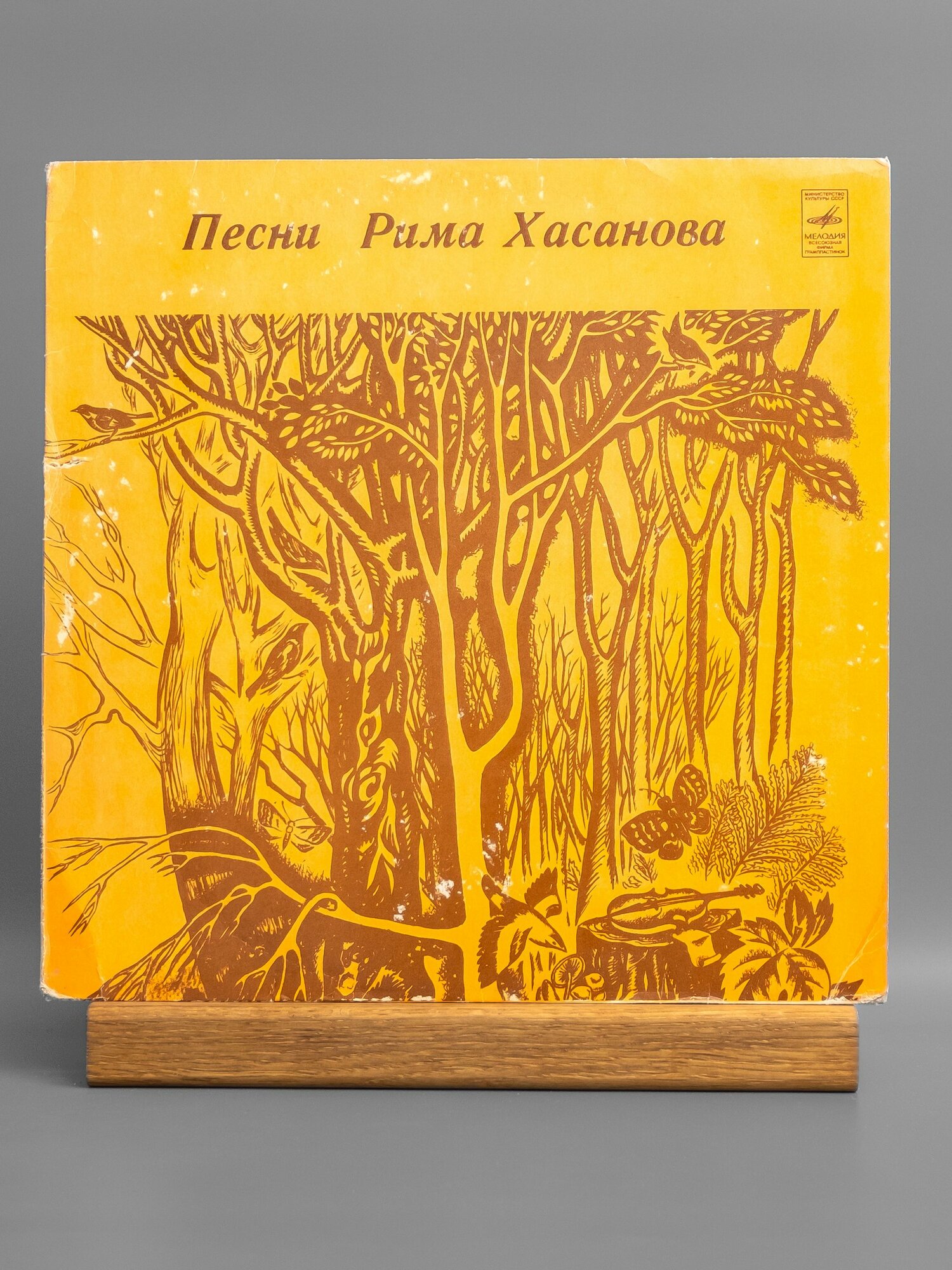 Песни Рима Хасанова (на башкирском языке) виниловая пластинка LP VG