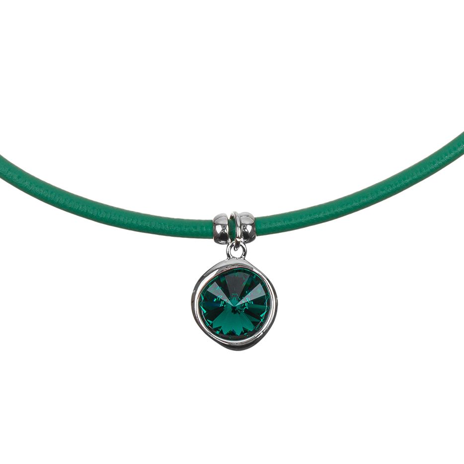 Колье Fiore Luna, кристалл, кристаллы Swarovski, хрусталь
