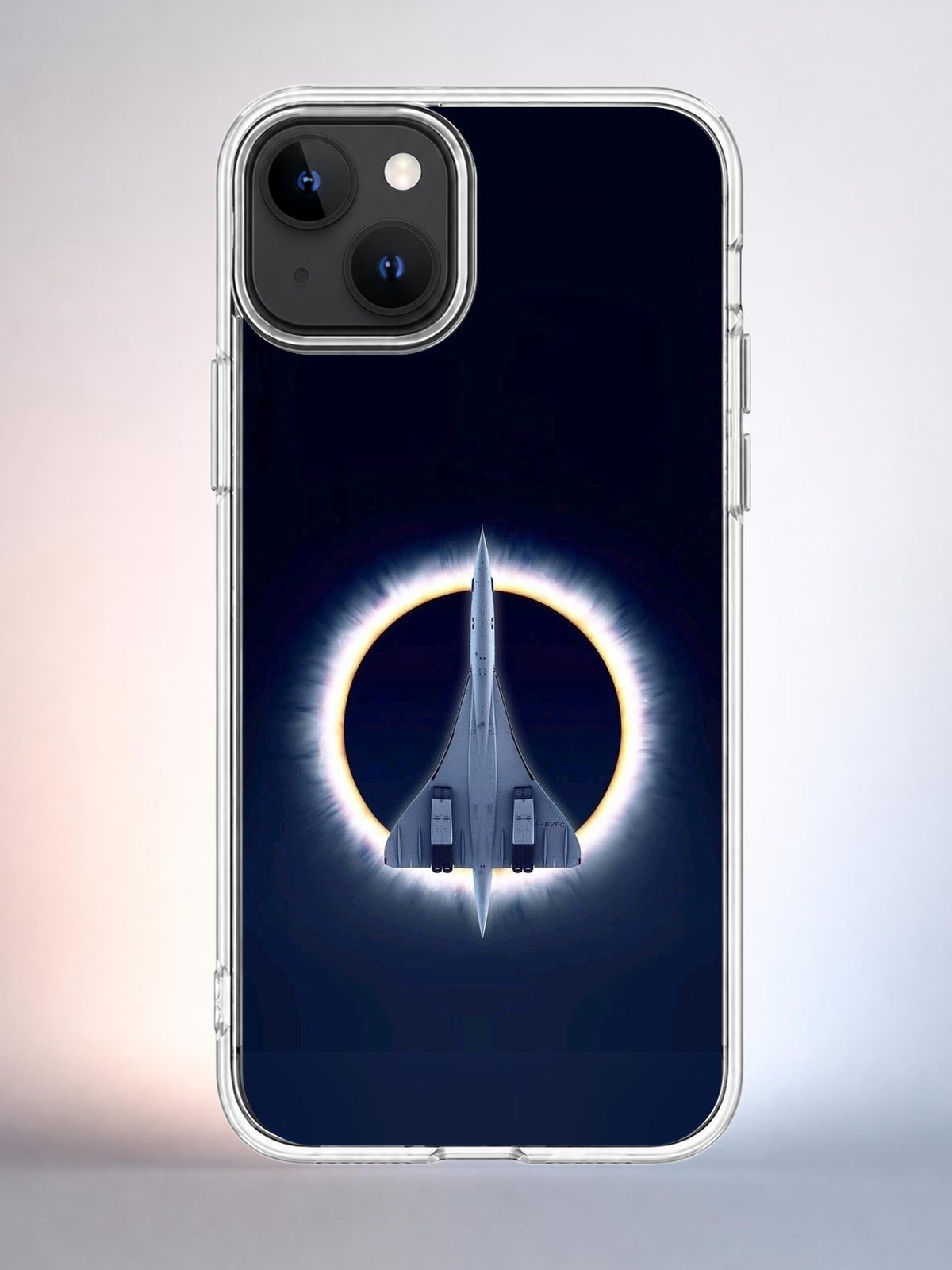 Чехол iPhone 13 Конкорд самолет Y2K Indie Sleaze