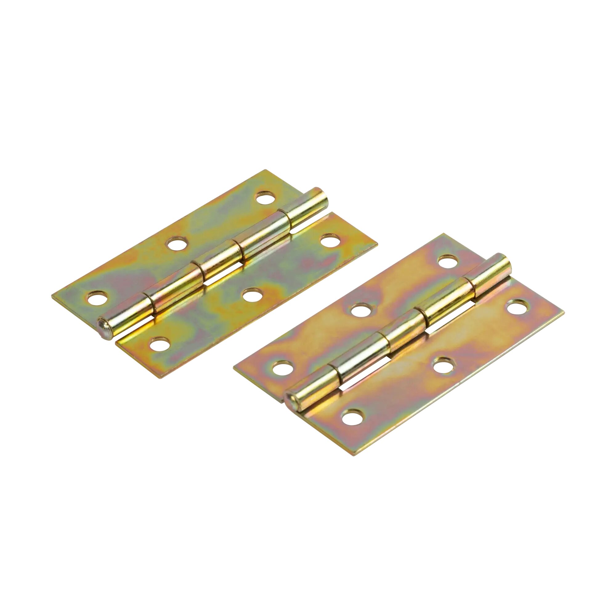 Петля карточная универсальная оцинкованная 40x75x1.2 мм 2 шт для мебели