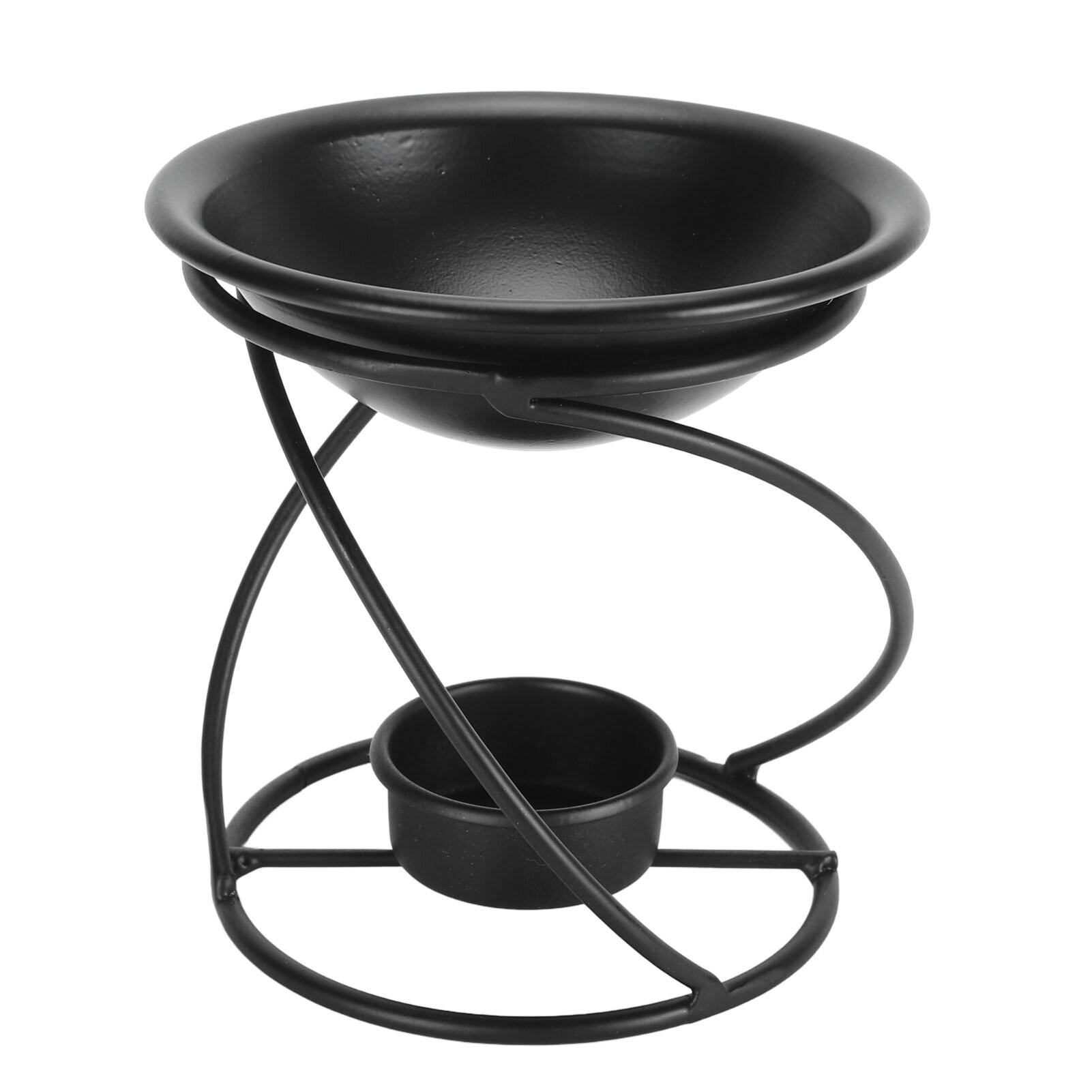 Металлическая горелка для эфирного масла, нагреватель расплава воска, быстрая теплопроводность, металлический утюг, свеча для чая, восковая свеча, горелка для дома, гостиной, офиса типа B