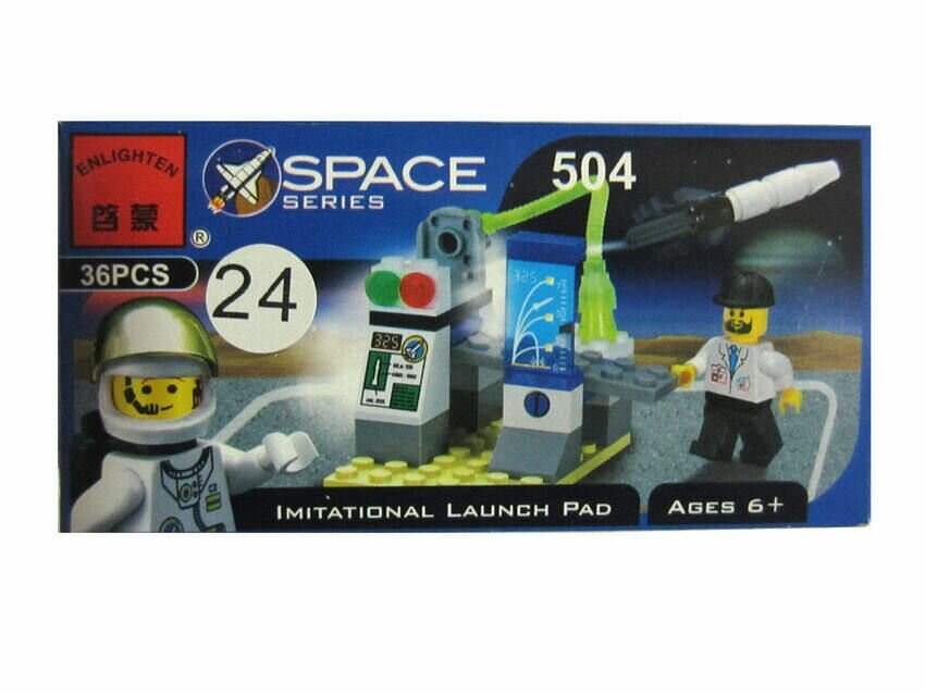 BRICK Конструктор "Космическая станция" 36 деталей/