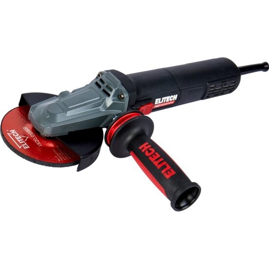 Угловая шлифмашина Elitech (УШМ) 125 мм HD AG 1512E, 1500 Вт