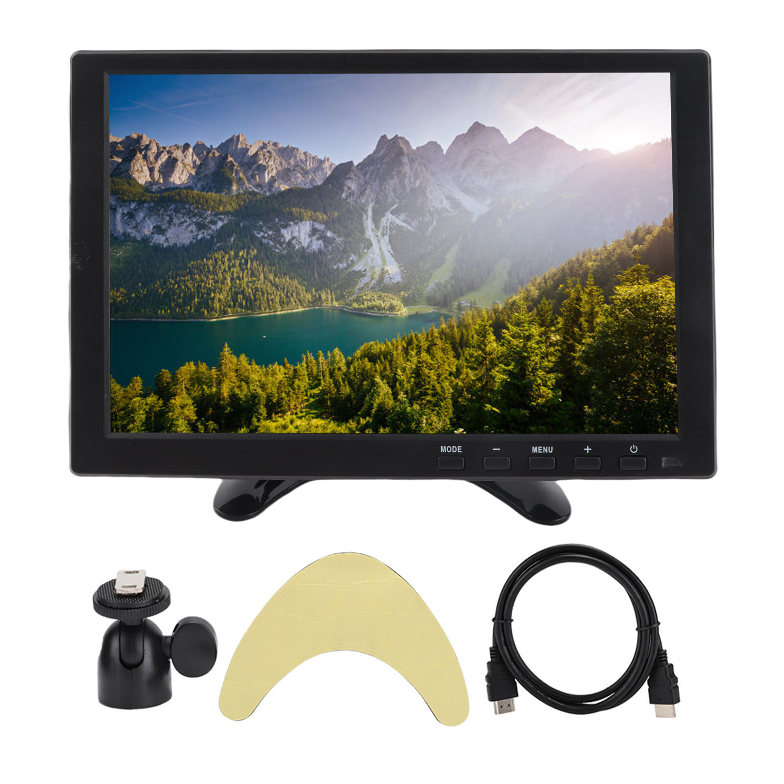 Универсальный 10,1-дюймовый ЖК-дисплей высокой четкости с разрешением 1280x800 и соотношением сторон 16:10 с поддержкой мультимедийного интерфейса и входа VGA AV