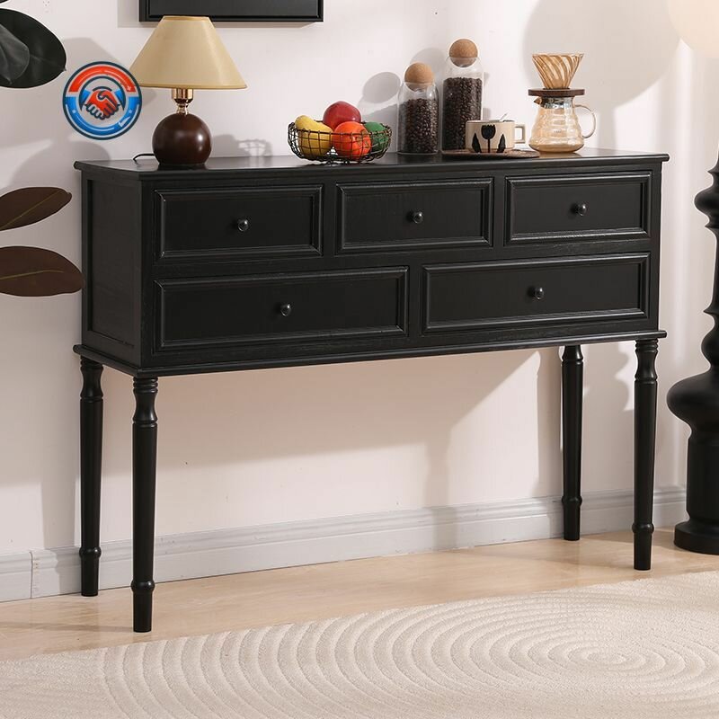 Консоль для прихожей, узкий обувной столик под зеркало, компактная тумба для коридора, современная мебель для хранения обуви и аксессуаров, декоративная полка для входной зоны