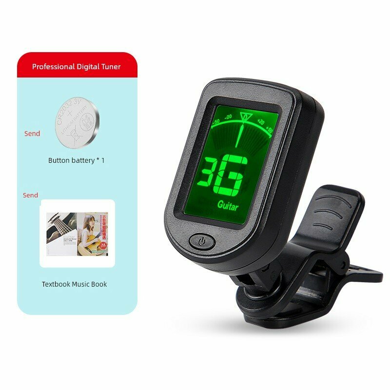 Гитарный тюнер, тюнер для укулеле, универсальный народный классический тюнер для электрогитары, аксессуары для