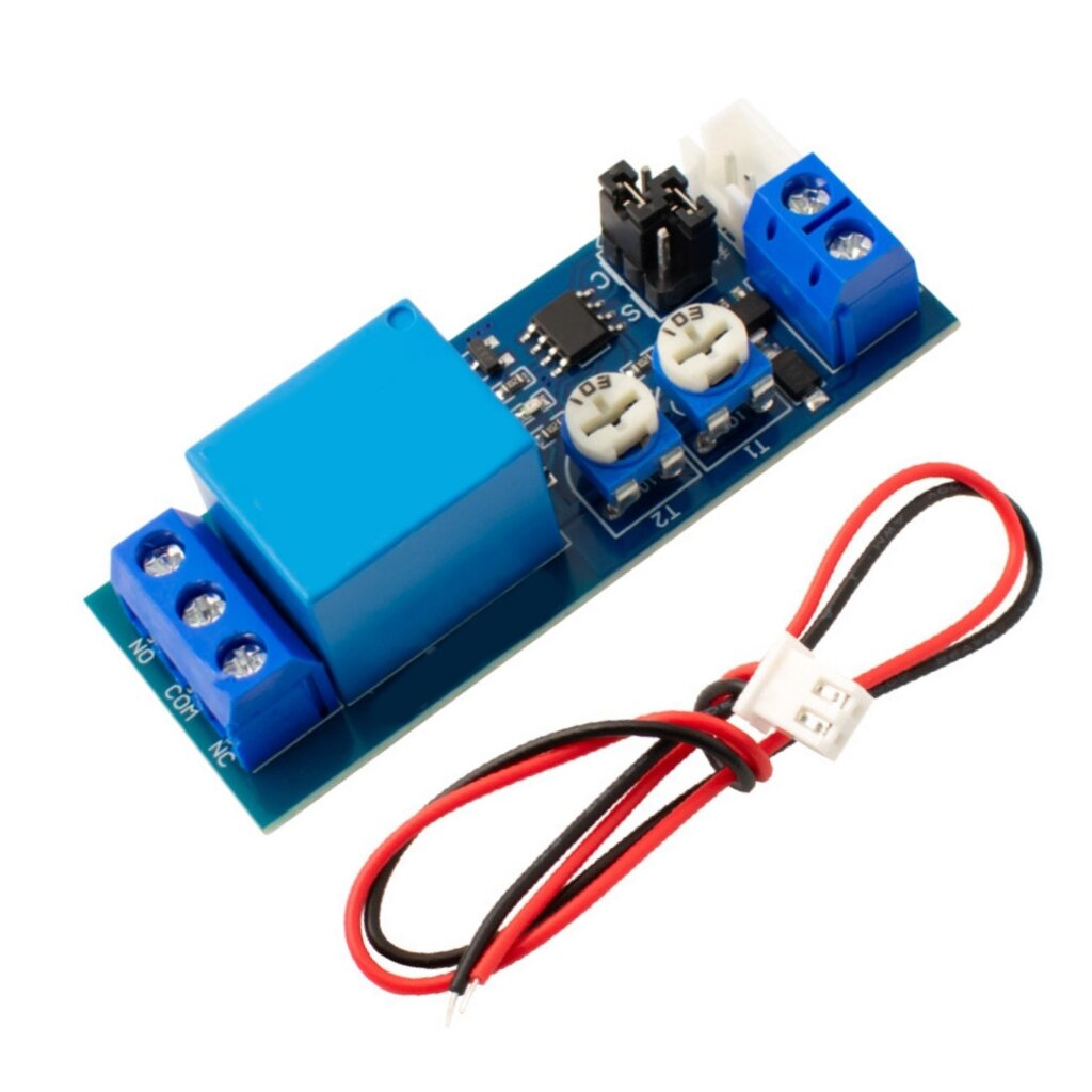 Модуль Реле 5V/12V/24V Регулируемый Модуль Цепи Реле Двойного Таймера С Бесконечным Циклом Для Автоматического Управления