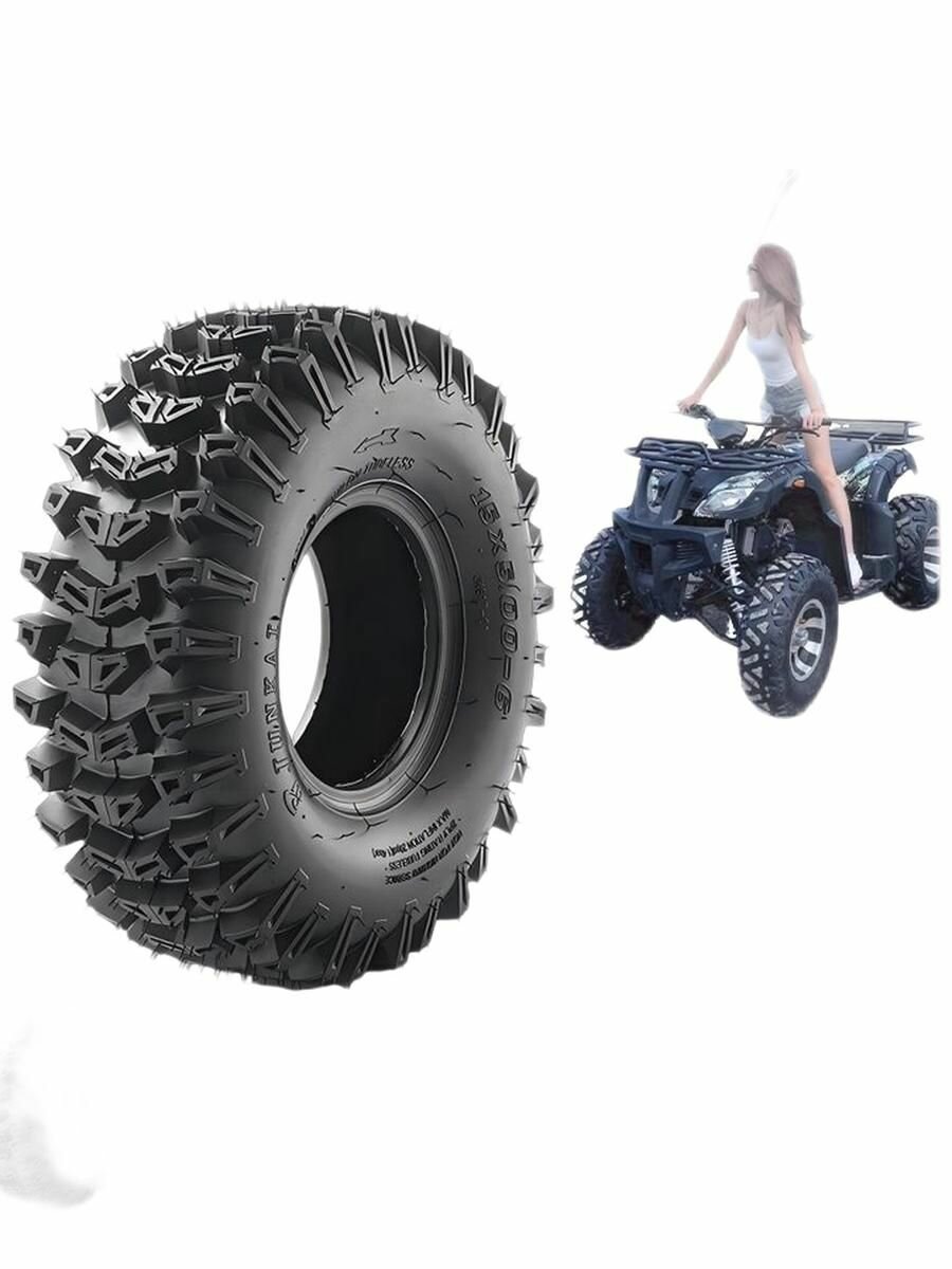 Вакуумная шина 15x5.00-6 Мотошины 140/R6 20 F Front/Rear