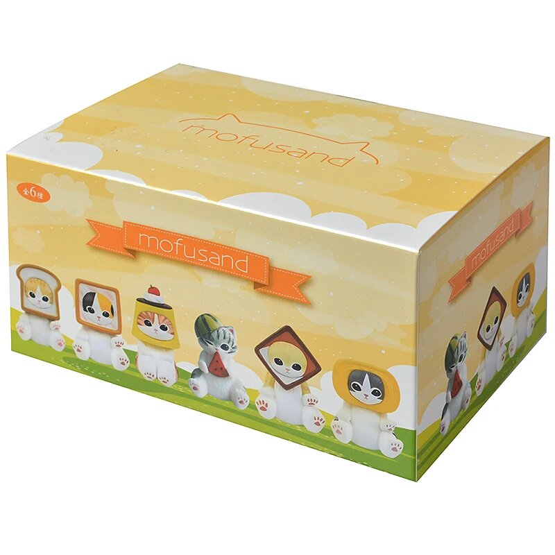 Мини-фигурки Mofusand, набор 6 шт, Цвет: 6PCS Set3
