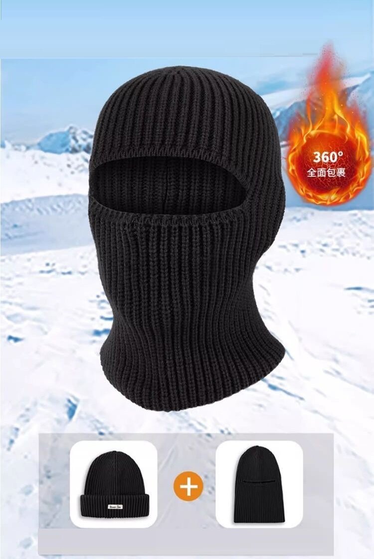 Шапка шерстяная,вязаная для мужчин