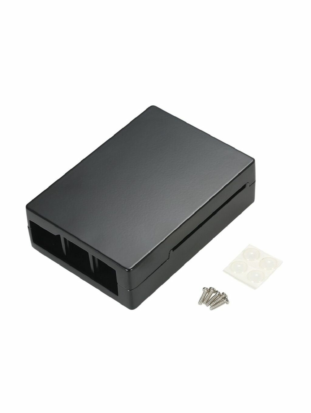 Корпус алюминиевый для Raspberry Pi 4 черный