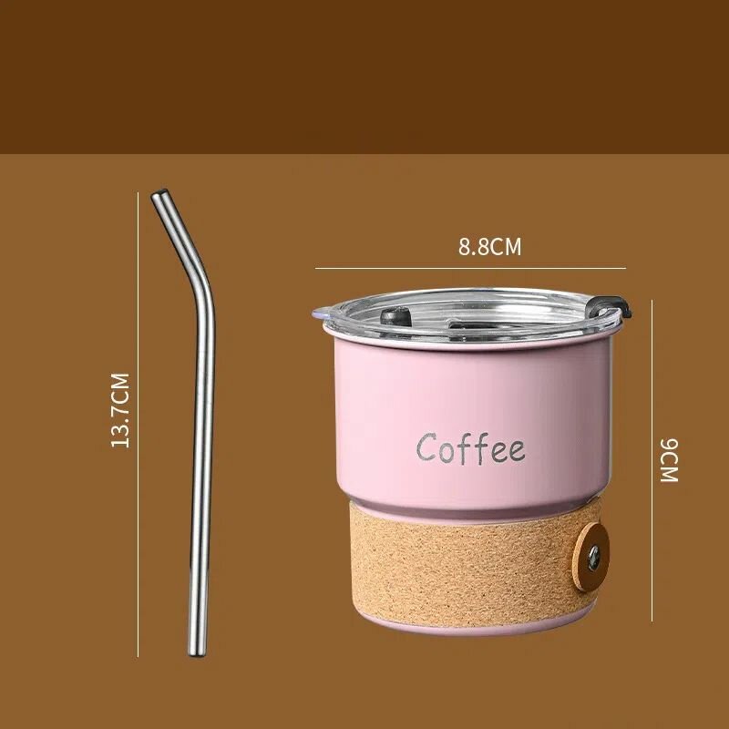 Портативная вакуумная колба для автомобильной кофейной чашки из нержавеющей стали 3