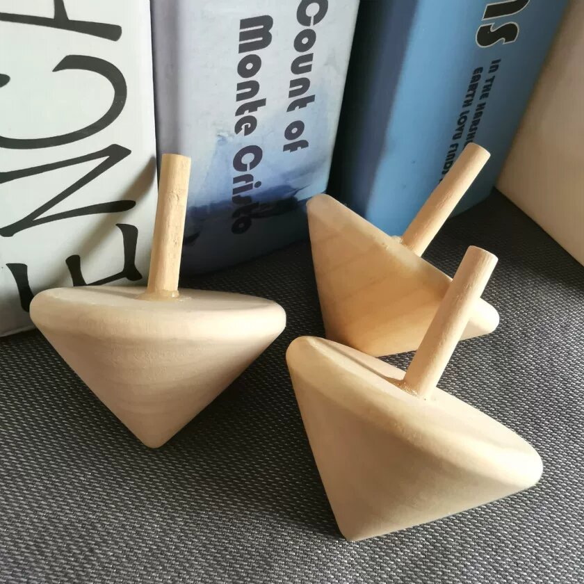 Деревянная вертушка, деревянная игрушка, традиционная развивающая игрушка, традиционная вертушка для родителей и детей