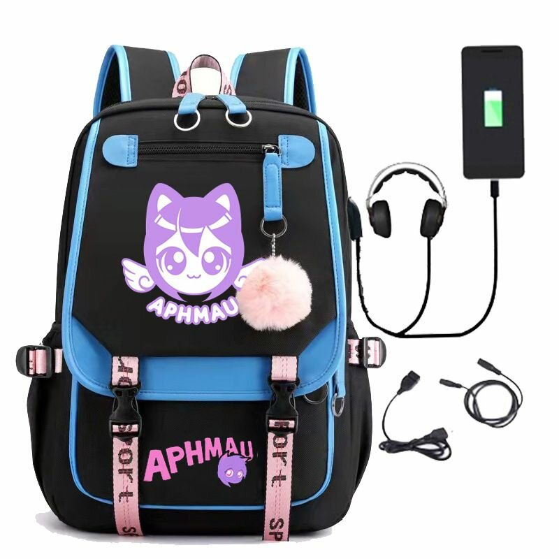 Аниме Рюкзак Aphmau унисекс Арт подростковый школьный -hj