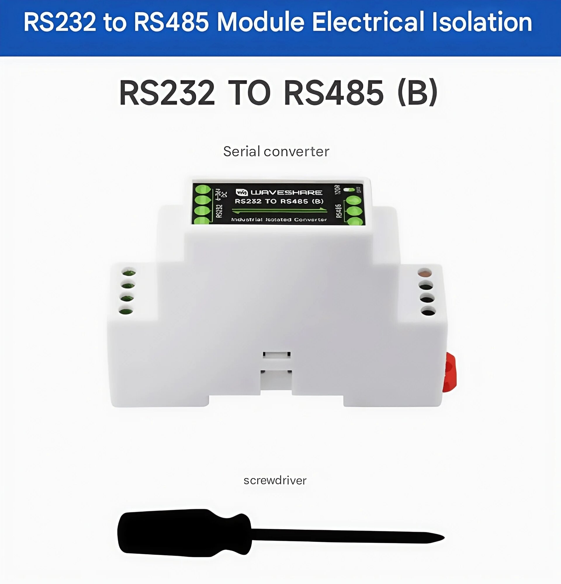 Модуль RS232 в RS485 (B) с электроизоляцией