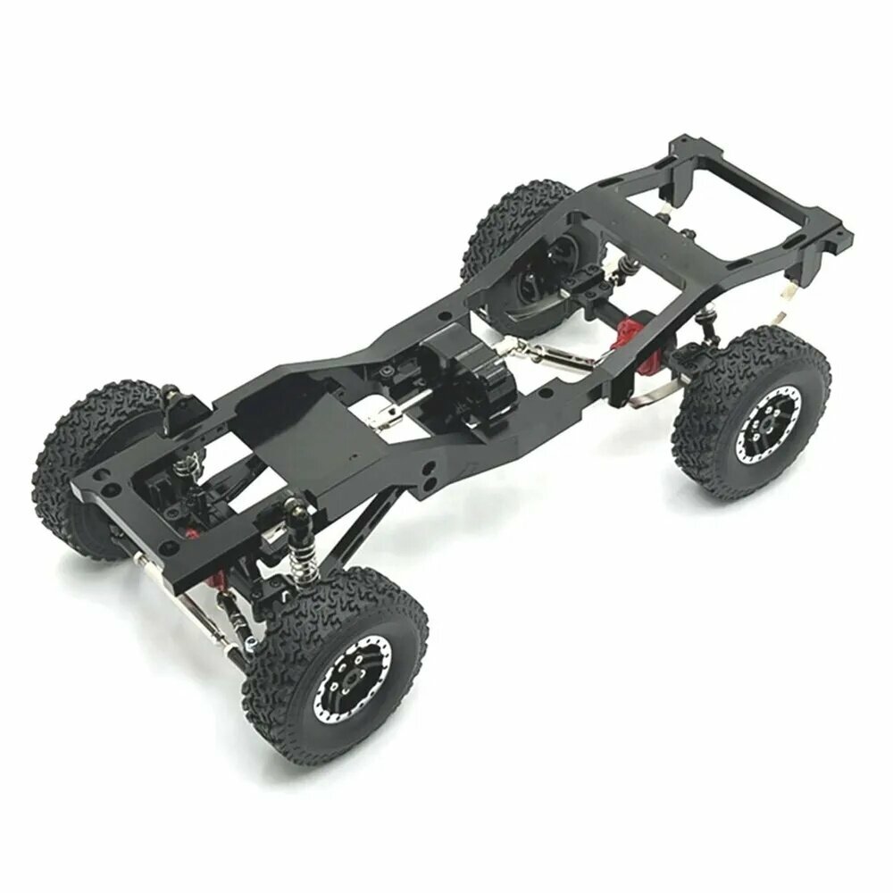 Для MN 1/12 MN82 LC79 RC Car запасные части шасси рама комплект черный