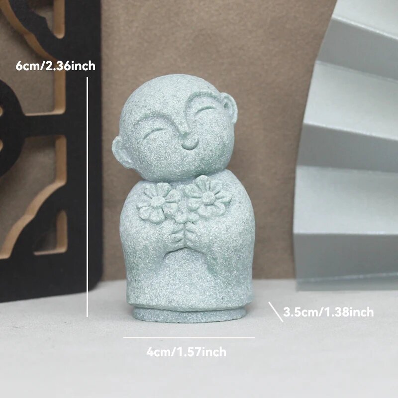 Мини статуя Будды из камня 2