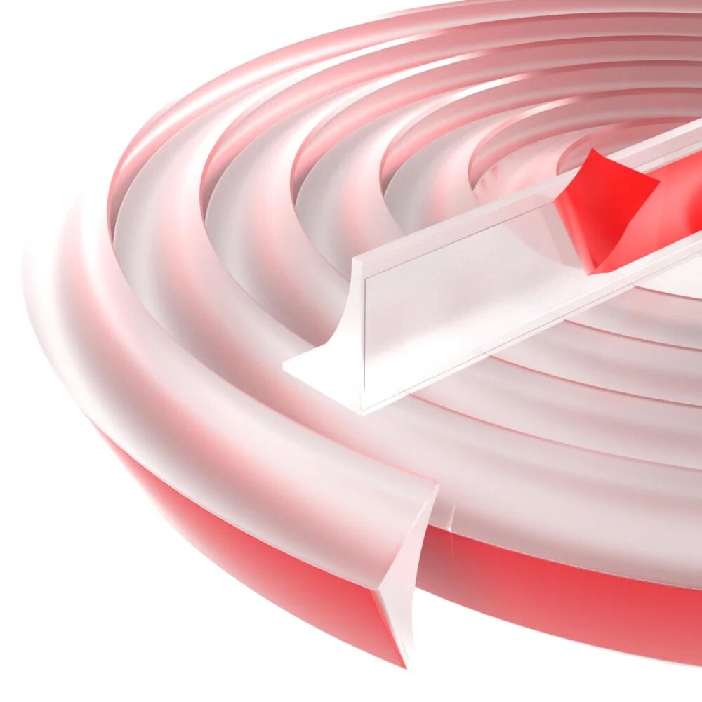 Силиконовый уплотнитель 1/2/3 м Transparent-200cm