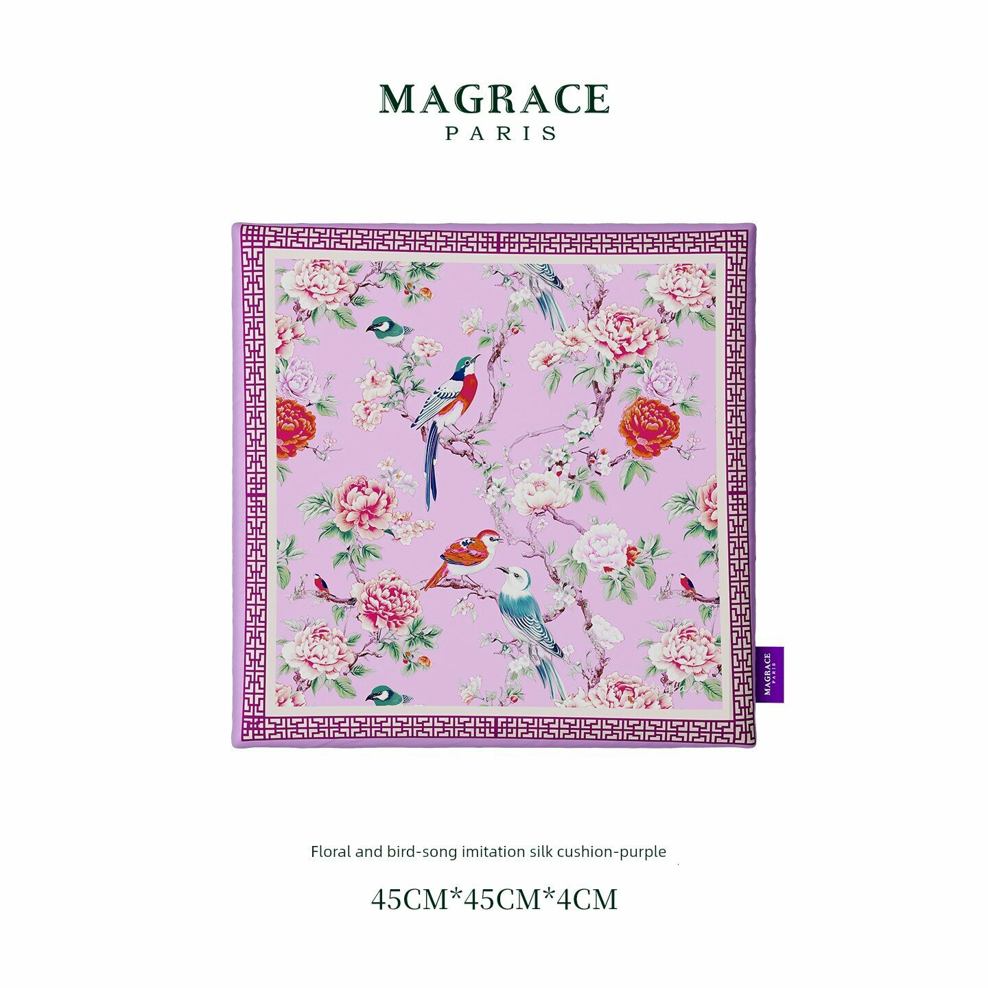 Подушка для кресла в китайском стиле MAGRACE, подушка для стула из массива красного дерева, подушка для обеденного
