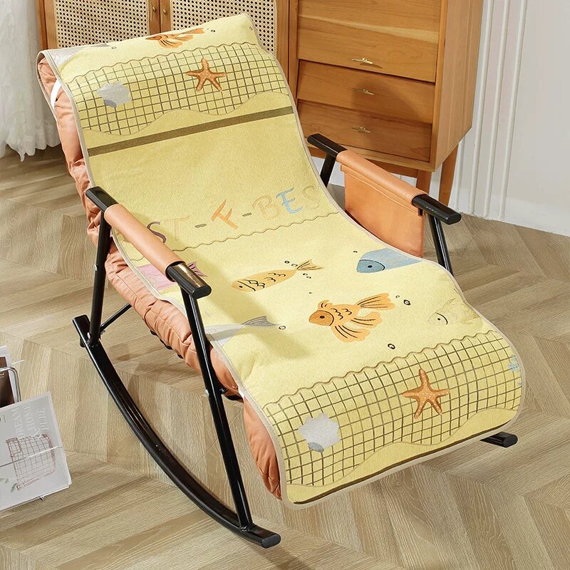 Кресло-качалка, специальная подушка, одиночный диван, четырехсезонный универсальный складной стул для отдыха, подушка