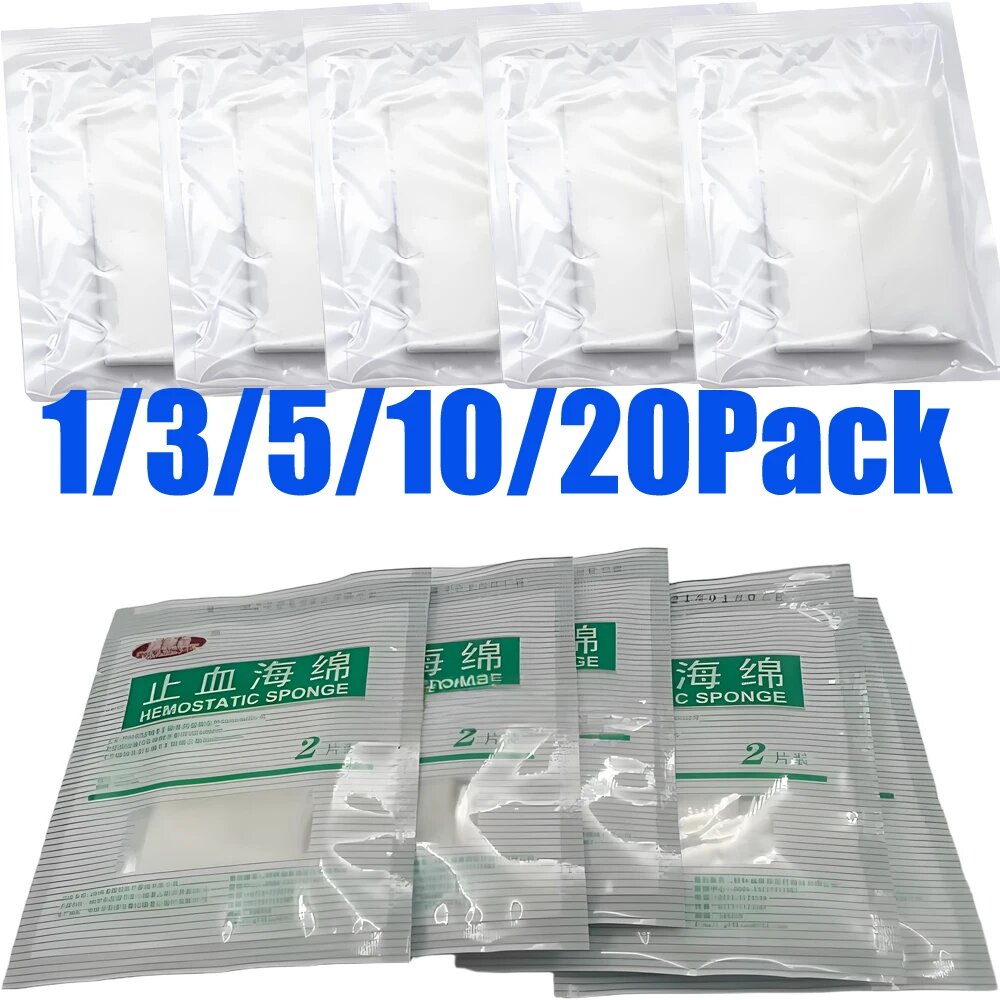 HDRSMTMED Медицинская гемостатическая губка 20Pack 40Pcs