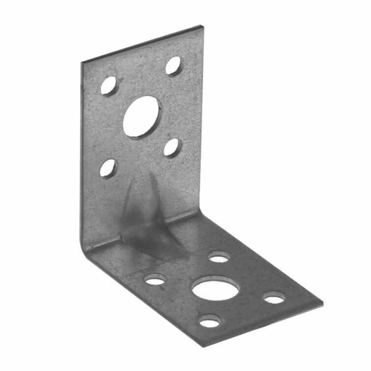 Уголок усиленный 50х50х35х2,5 мм, оцинкованный (20шт)