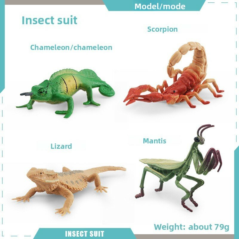 Имитационные дисплеи дикое и для набора обучационная модель украшение паук обувь коллекционеры стрекоза бабочка насекомое 4шт