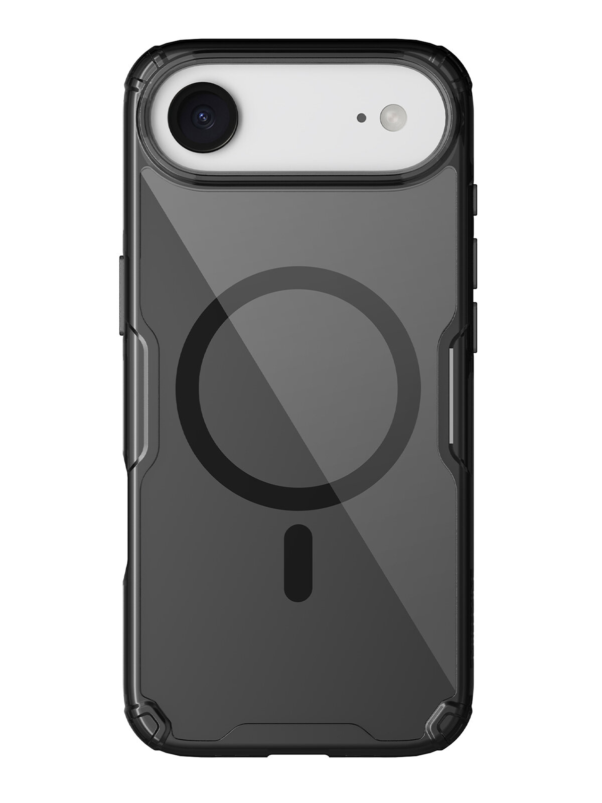 Чехол Nillkin на iPhone Air, Nature TPU Pro с магнитами MagSafe, с усиленной защитой, черный