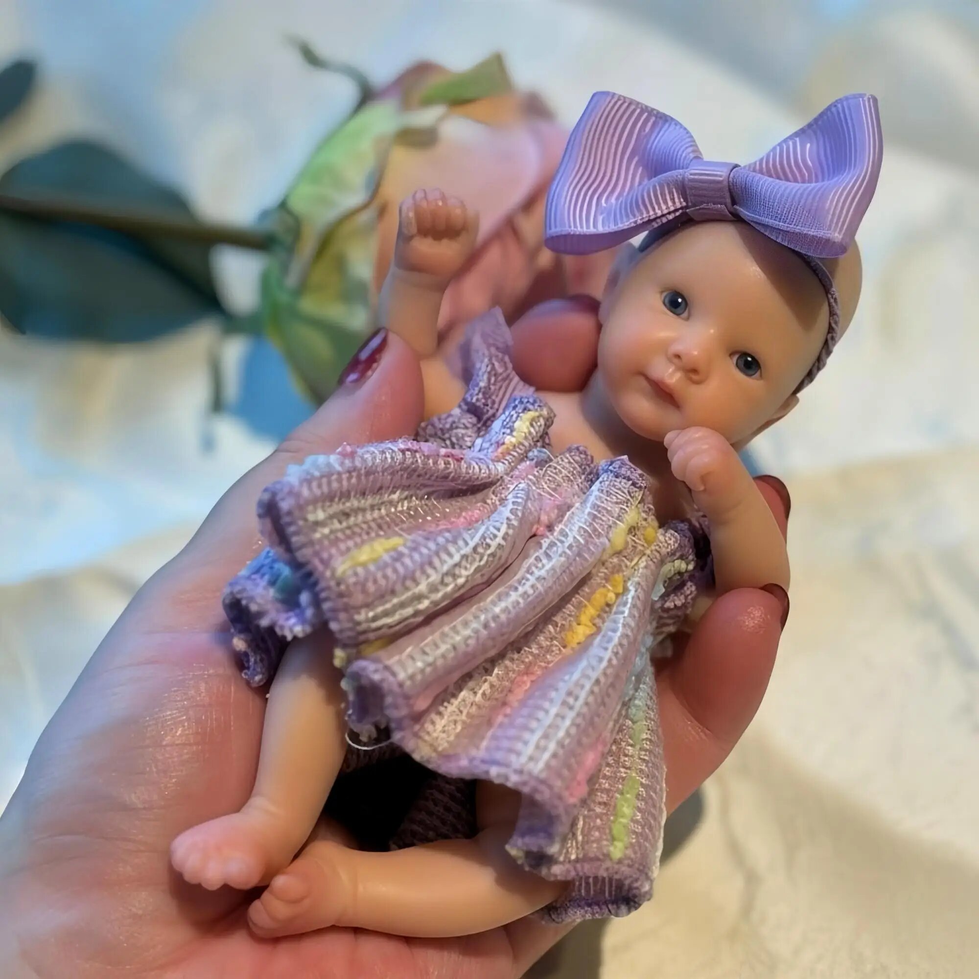 Мини Плэм силиконовая кукла для девочек Girl-Bettie