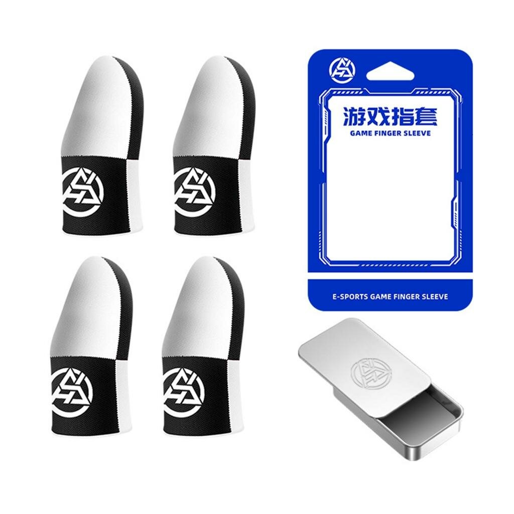 Эргономичные напальчники для игр FPS, Черно-белый