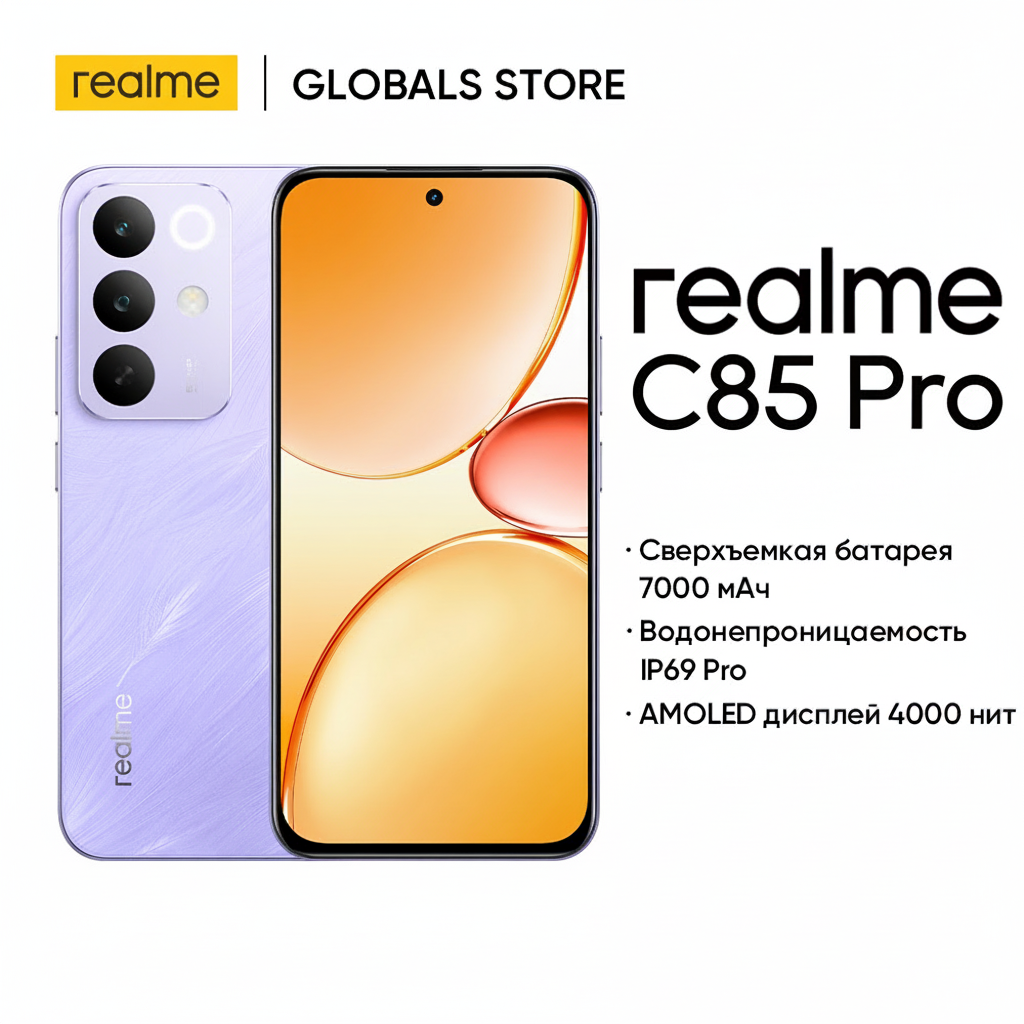 Смартфон Realme C85 Pro, 8/128ГБ