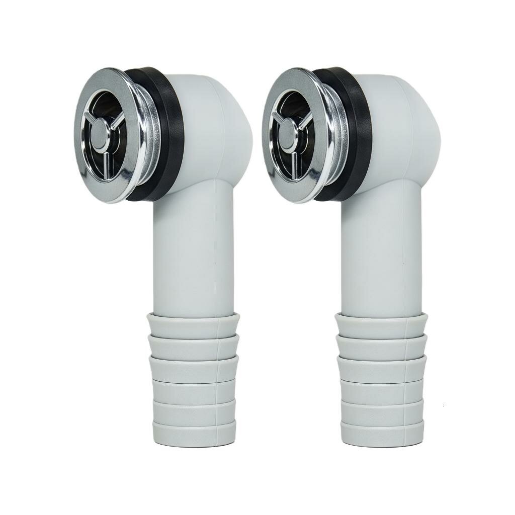 Круглая заглушка перелива для раковины, Большой круглый длинный свинарник