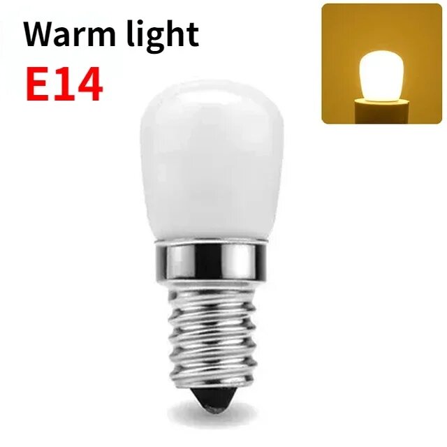 Светодиодная лампа E14, Warm light, 1PCS