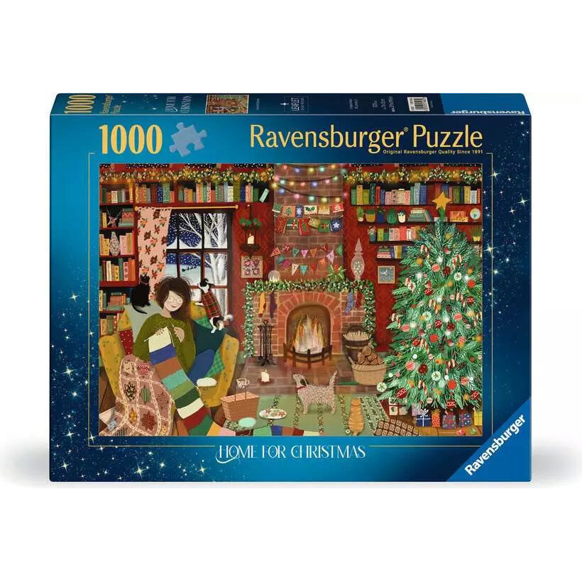 Пазл Ravensburger 1000 Домой на Рождество, арт.01465, классический