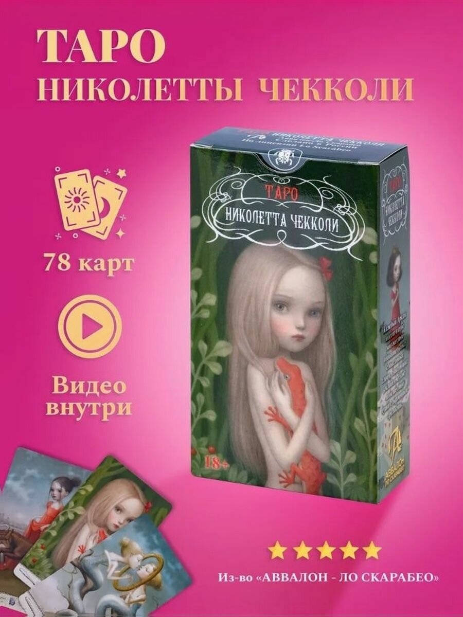 Карты Таро Николетта Чекколи/ Nicoletta Ceccoli Tarot Cards, Гадальные карты