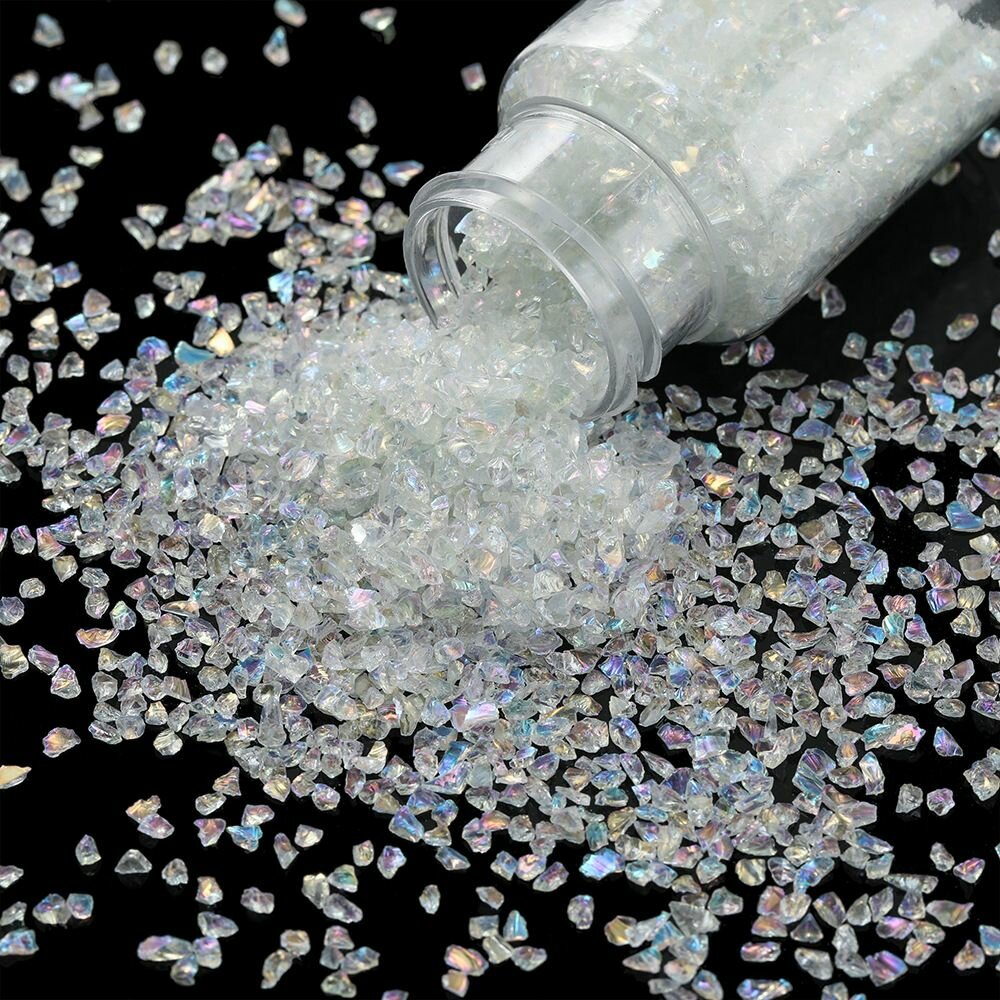 Стеклянные кристаллы для эпоксидной смолы 30г, эпоксидная смола для творчества