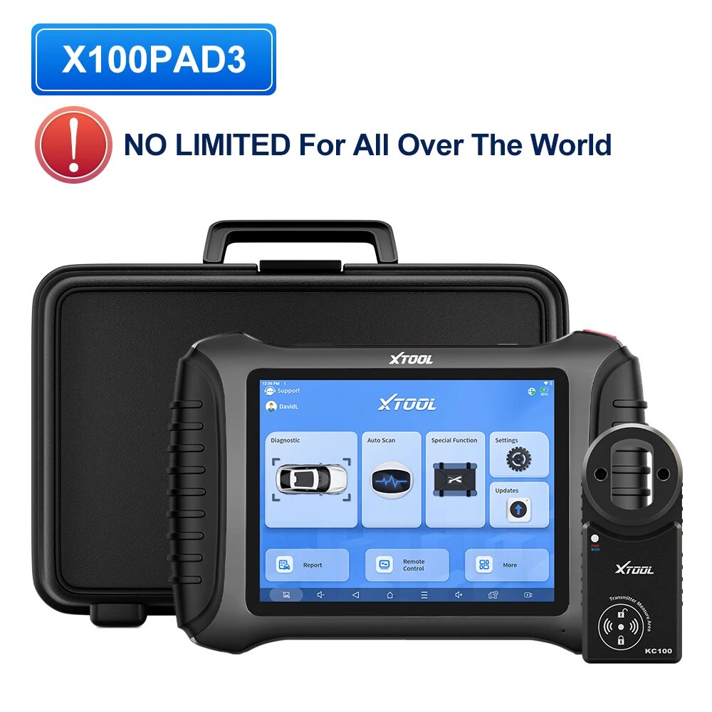 XTOOL X100 PAD3 Elite lMMO Key Programmer Все потерянные ключи Автомобильные диагностические инструменты Автомобильный сканер с программированием брелока KC100, быстрая доставка с зарубежных складов PAD3