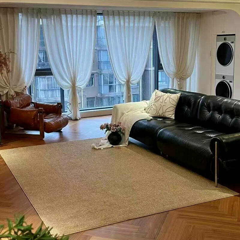 Имитация сизаля, ковер для гостиной, спальни, дивана, устойчивый к грязи, легко чистится, полный узор ковра, режущийся, устойчивый к царапинам коврик для кошек