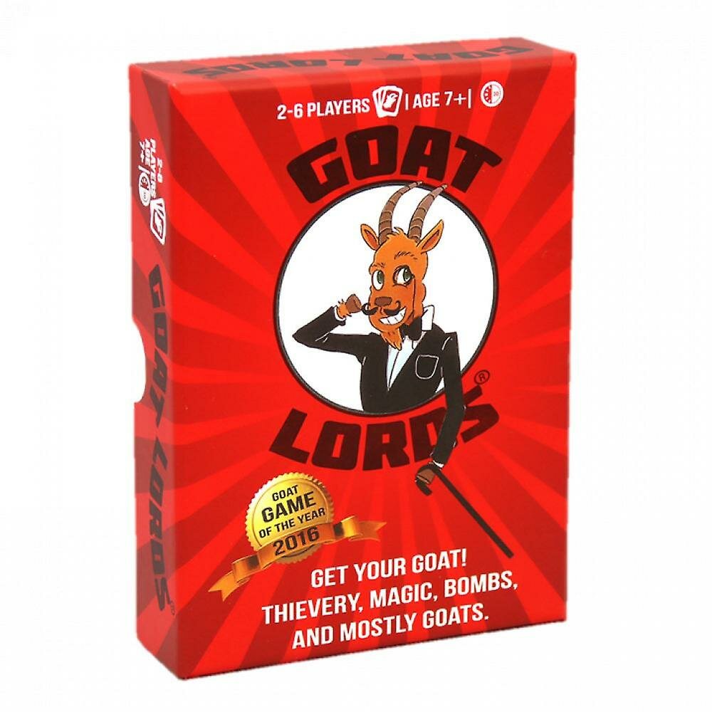Игра Goat Lords Английская версия Goat Lords Parents - Детские игры Интерактивные настольные игры Карты Казуальная вечеринка (красная)