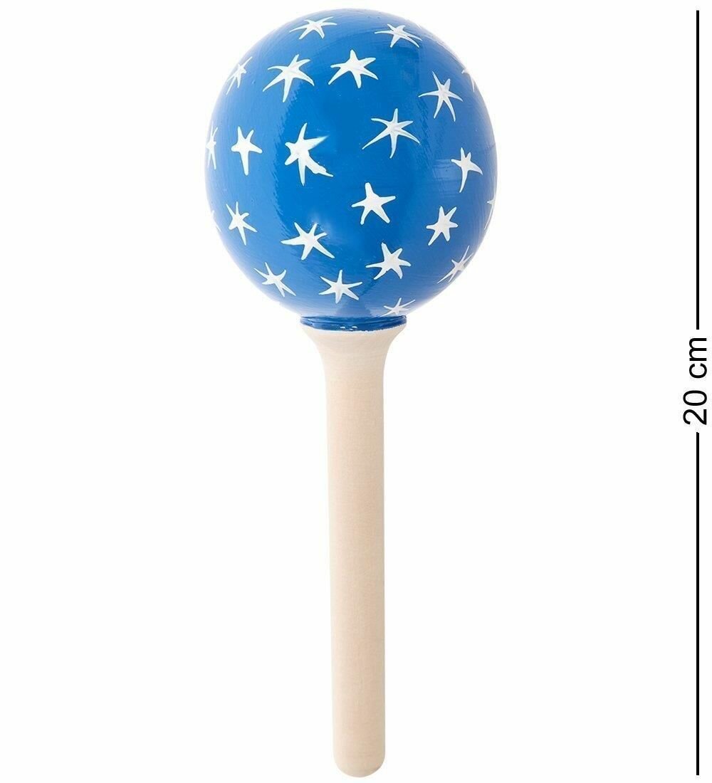 Маракас большой A2159443 Народные промыслы, Дерево, Россия, 8х8х20 см.