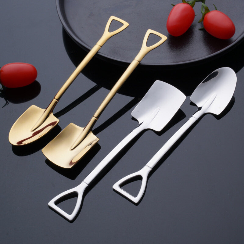 304 нержавеющая сталь лопатка ложка для мороженого Ложка для арбуза десертная ложка креативная лопата ложка с плоским