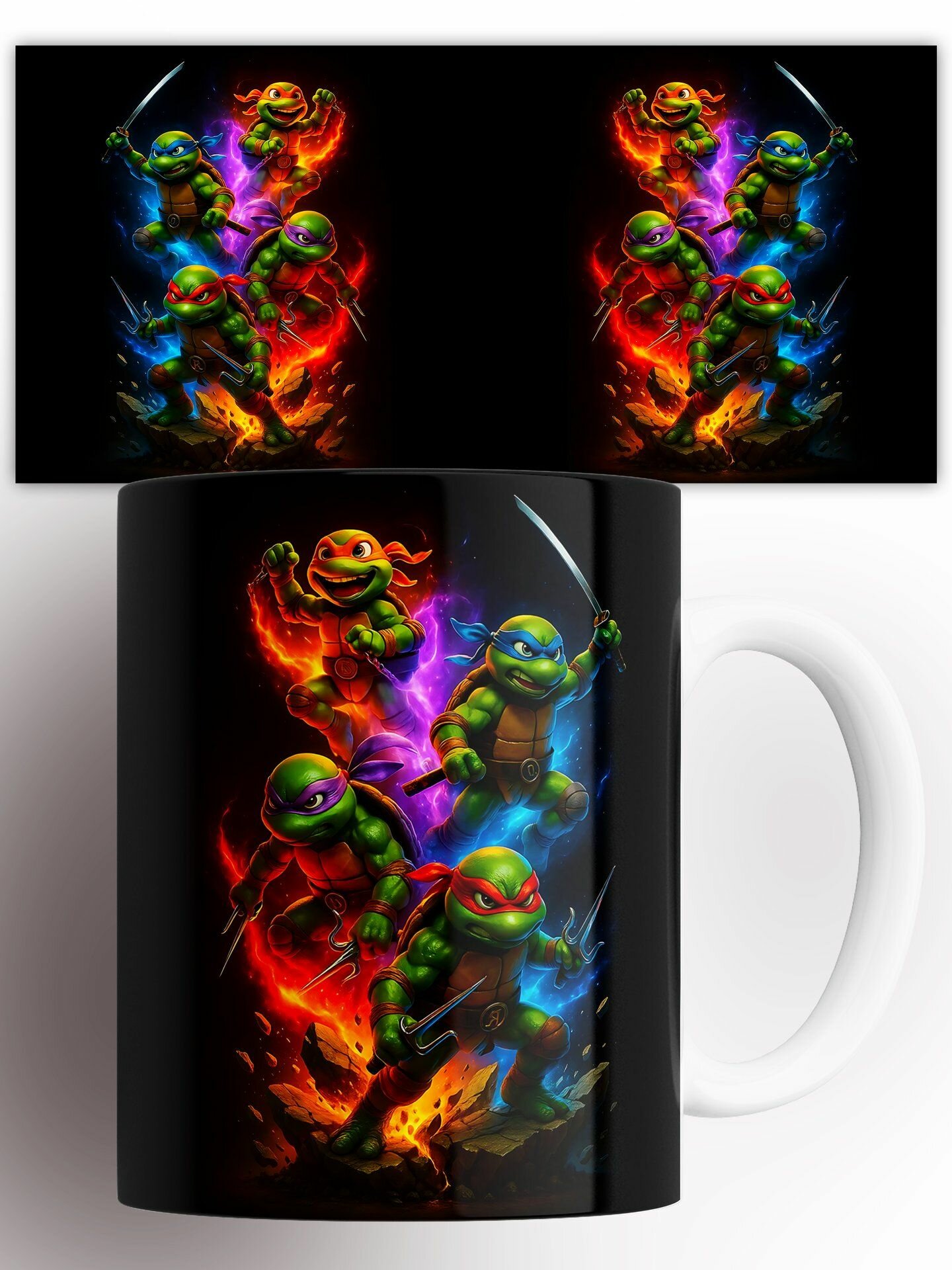 Кружка Черепашки-ниндзя 330 мл