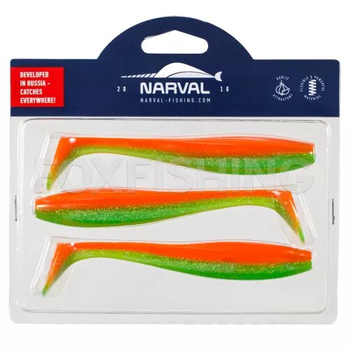 Силиконовая приманка Narval Choppy Tail 18cm #023 3шт.