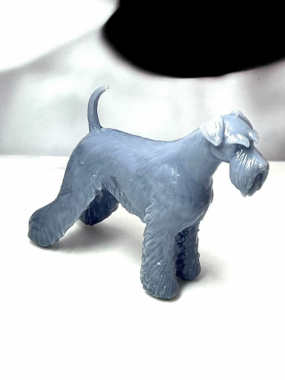 Миниатюра собака Шнауцер - 80 мм