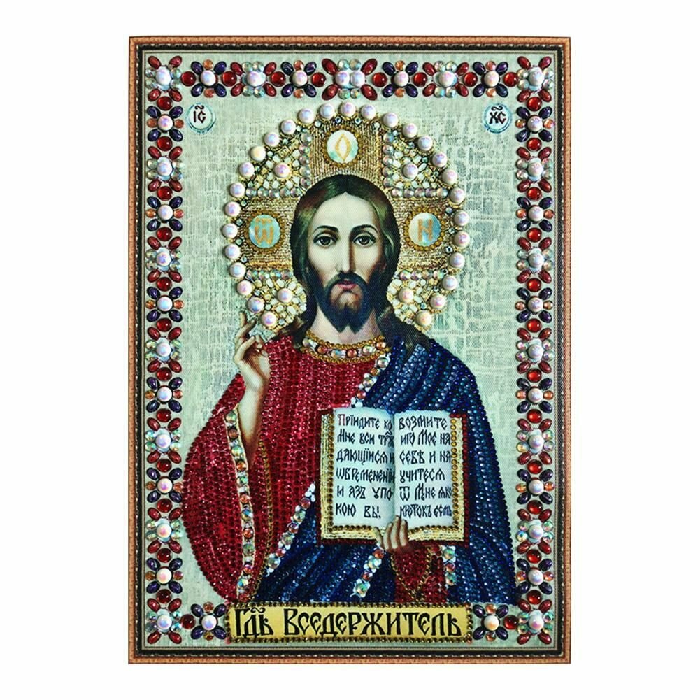 Алмазная мозаика на подрамнике полная выкладка 40х30 см/Вышивка/ Картина стразами, без подрамника