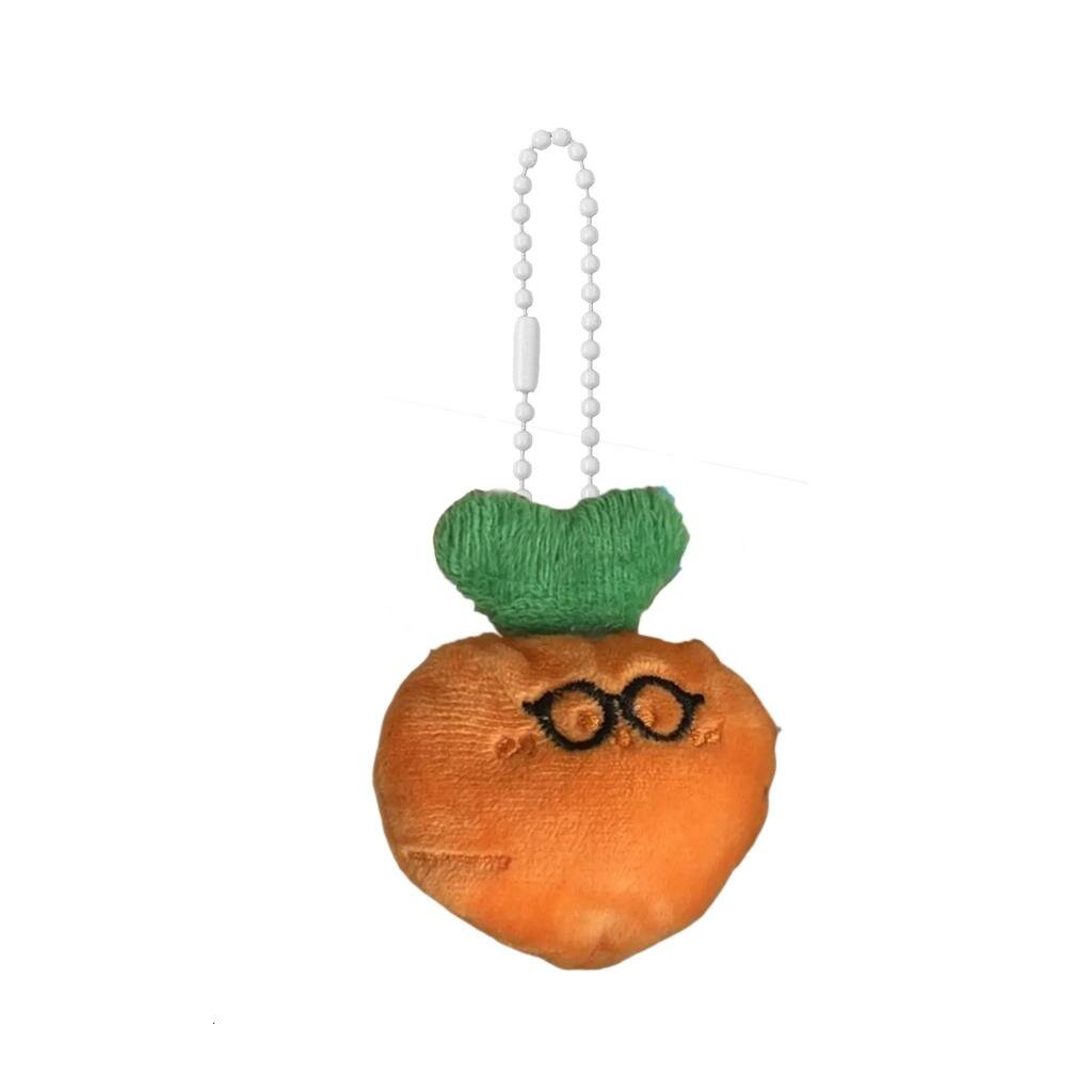 Плюшевая имитация еды из овощей, играющая с брелком из картофеля-моркови