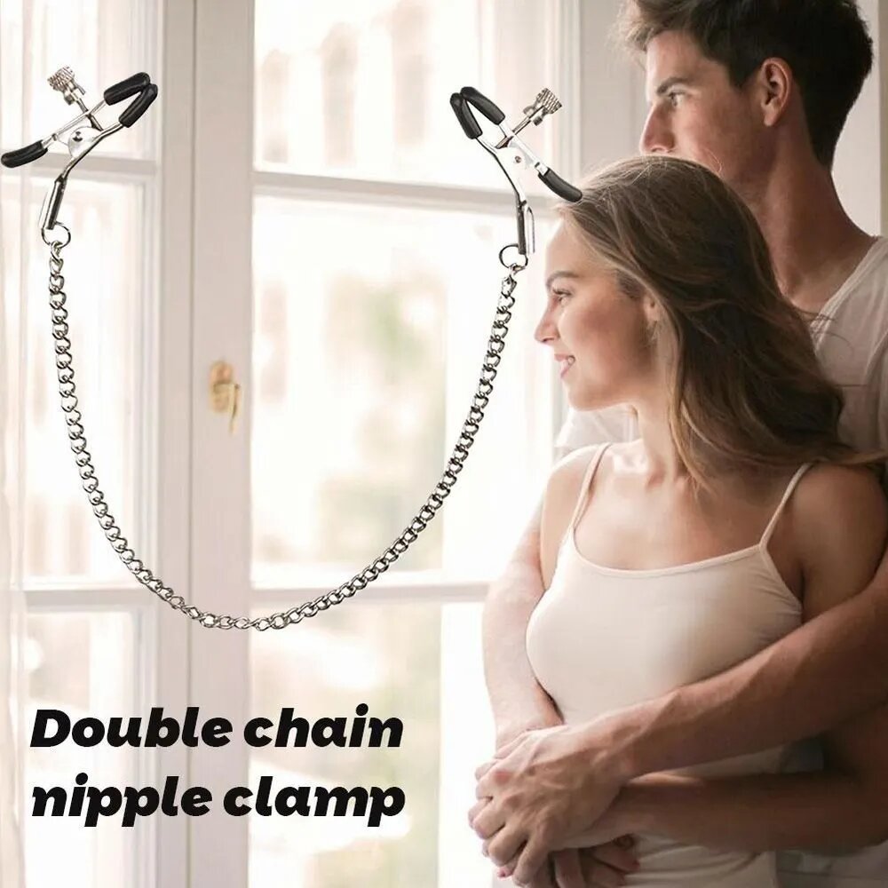 Эротические зажимы для сосков, БДСМ-бондаж, секс-игрушки для женщин