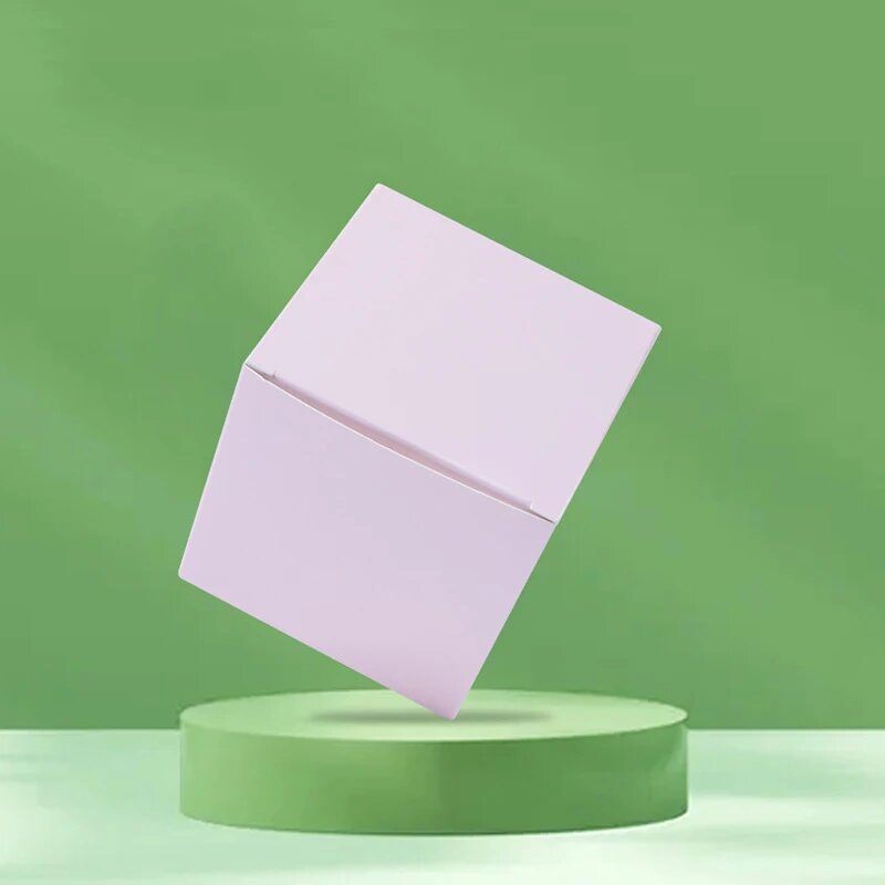 5 шт./партия, картонные квадратные коробки для украшений, 6 цветов