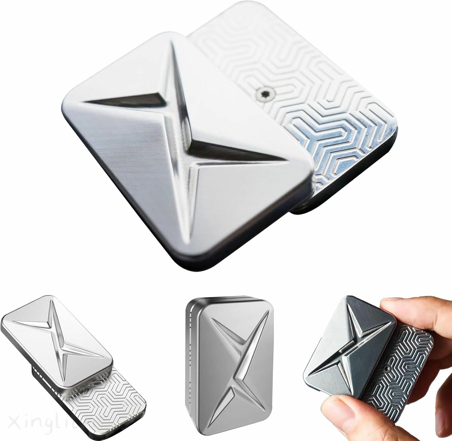 Металлический слайдер-антистрессовая игрушка