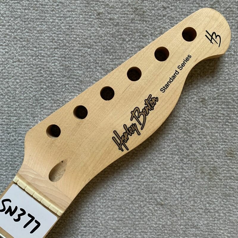SN377 Гриф для электрогитары Telecaster (TL) кленовый, необработанный, для правшей, накладка палисандр, анкерный стержень, DIY/замена